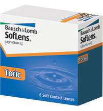 Toric Contact Lens – SofLens Toric – Lo Torque Design : Bausch + Lomb